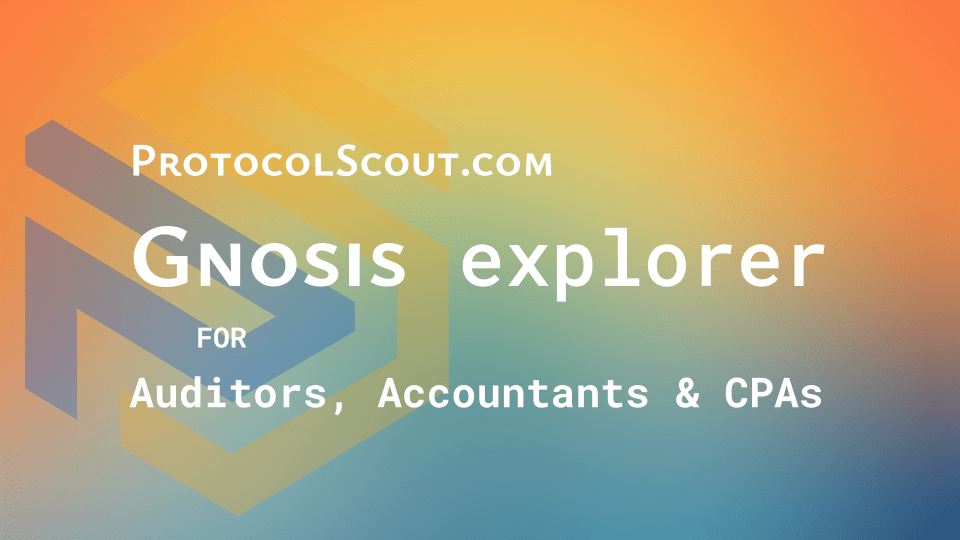 Gnosis Chain Account Balance Checker and Token Supply | ProtocolScout.com