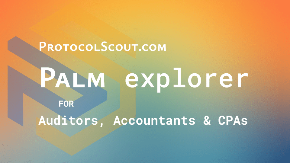 Palm Account Balance Checker and Token Supply | ProtocolScout.com